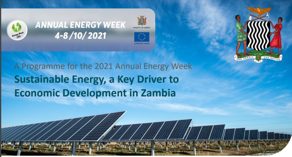 Zambia Energy Week 2021 | Global Network of Regional Sustainable Energy ...